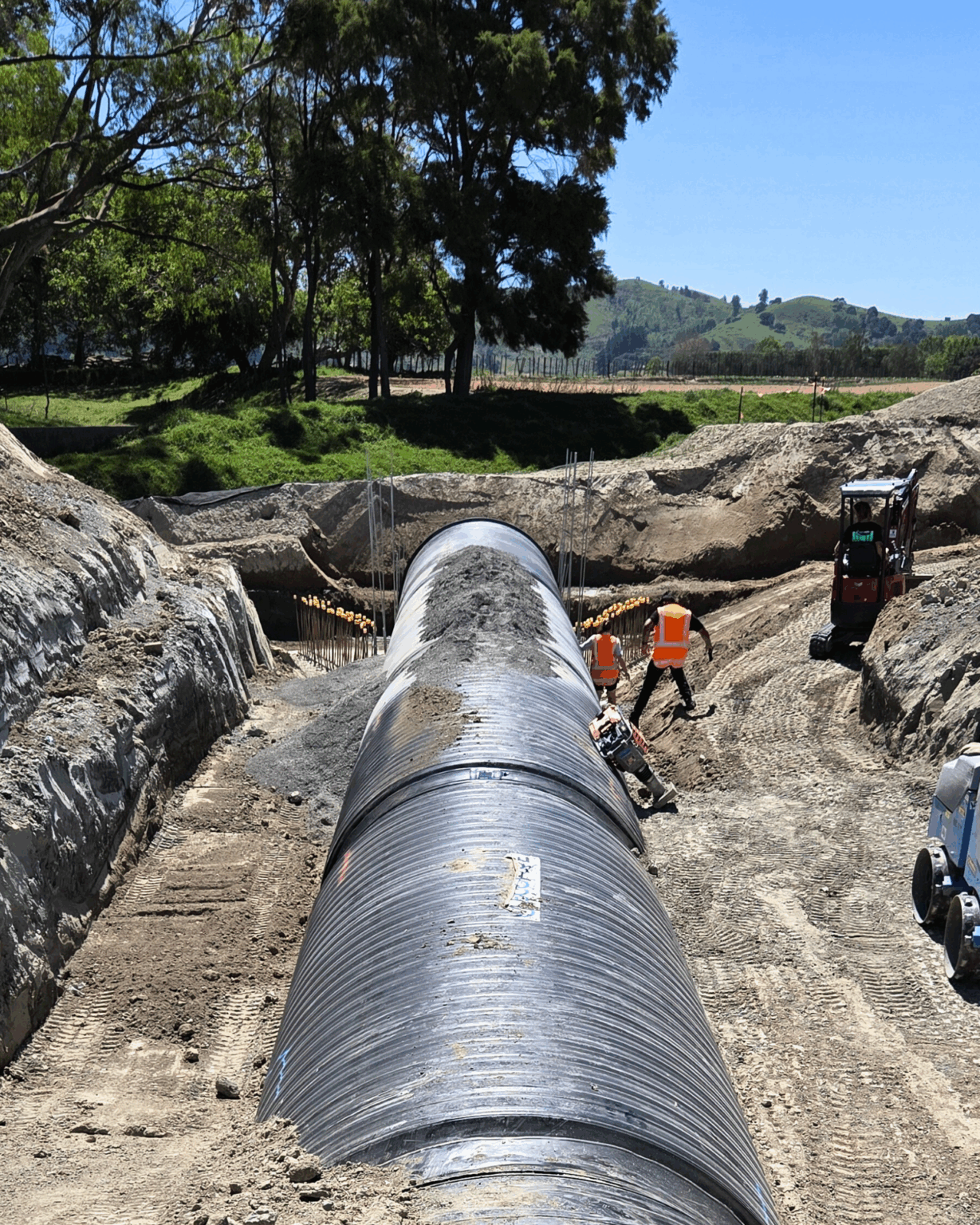 Case Study | Whakaahu - DN2500 Culvert - Infrapipe